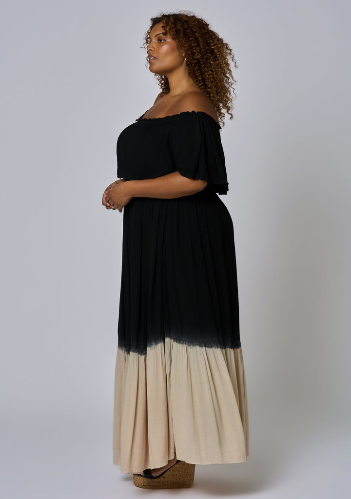 Buy Moondive Maxi Tie Dye Dress by THE POETIC GYPSY online - Curve Project